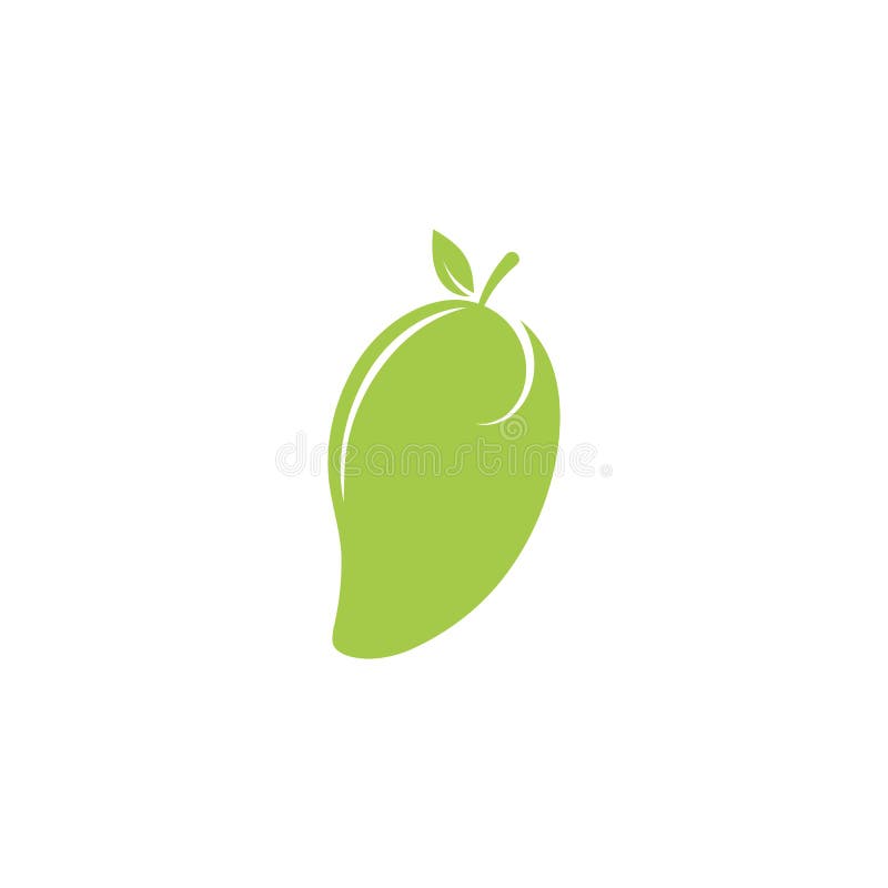 Mango in Flat Style. Mango Vector Logo Stock Vector - Illustration of ... Mango in Flat Style. Mango Vector Logo Stock Vector - Illustration of ...
