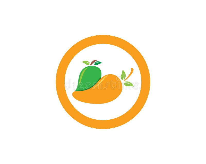 Mango in Flat Style. Mango Vector Logo Stock Vector - Illustration of ... Mango in Flat Style. Mango Vector Logo Stock Vector - Illustration of ...