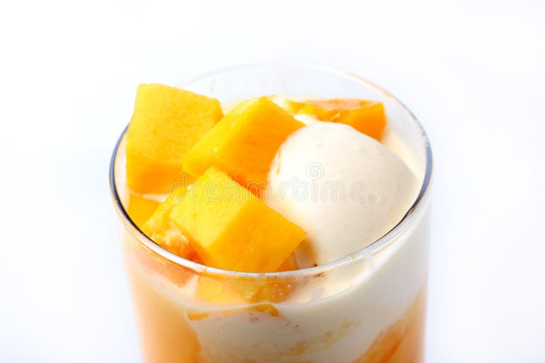 Mango float juice stock photo. Image of organic, food - 99823654