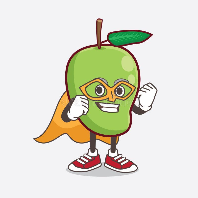 Mango fruit cartoon stock vector. Illustration of face - 40003313