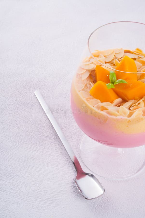 Mango fruit cocktail stock image. Image of berry, gourmet - 40863791