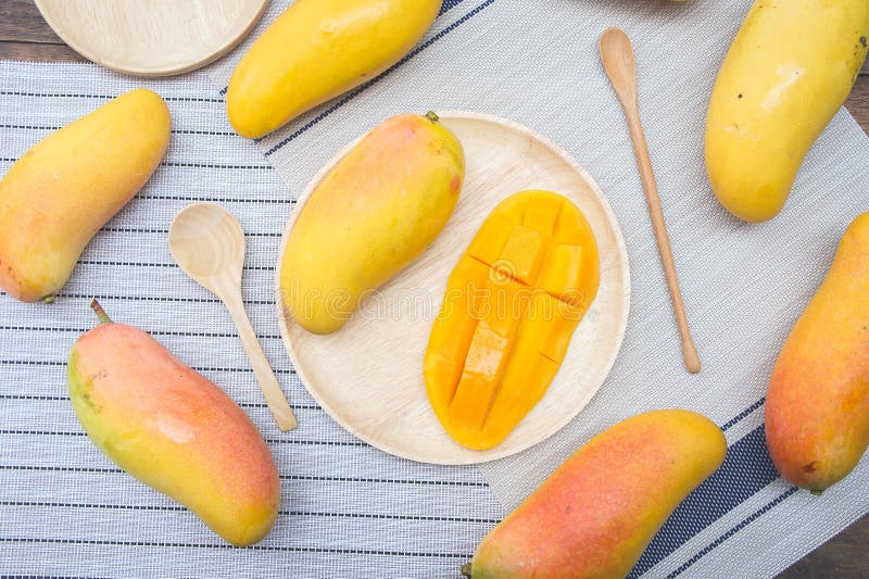 Mango Fruit , Fruit on Summer Stock Image - Image of vitamins, summer ...