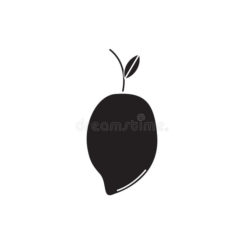 Mango Fruit Icon. Element of Fruit for Mobile Concept and Web Apps Icon ...