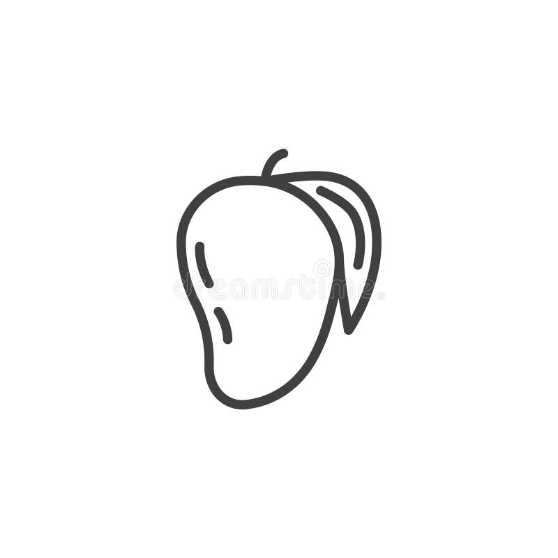 Mango Leaf Outline Stock Illustrations – 1,081 Mango Leaf Outline Stock ...
