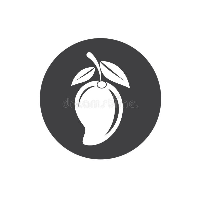 Mango Fruit Logo Vector and Symbol Design Stock Vector - Illustration ...