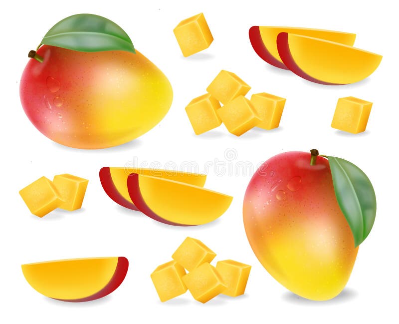 Mango Juice Vector Realistic. Product Placement Mock Up. Pouring Drink ...