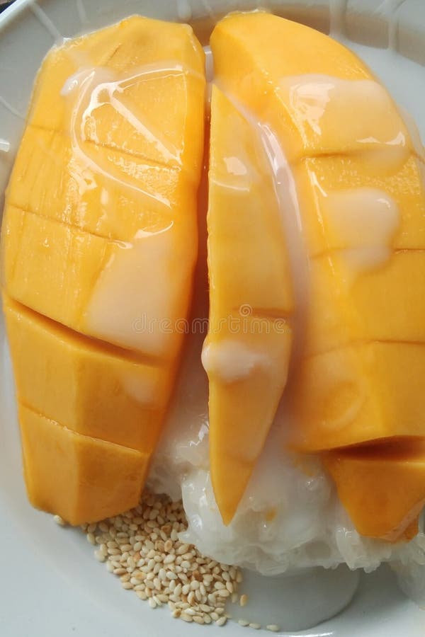 Mango Fruit Thai and Food Sweet Stock Image - Image of yellow, sweet ...