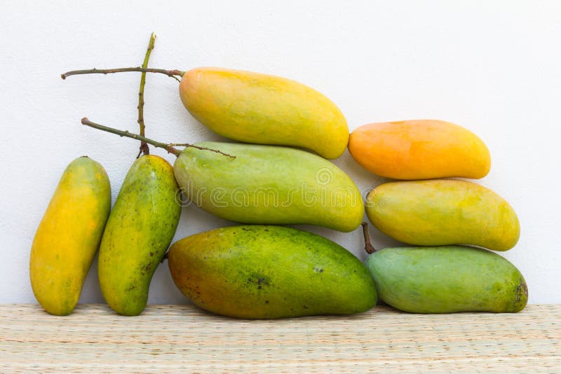 Mango, green and yellow stock image. Image of harvest - 41193215
