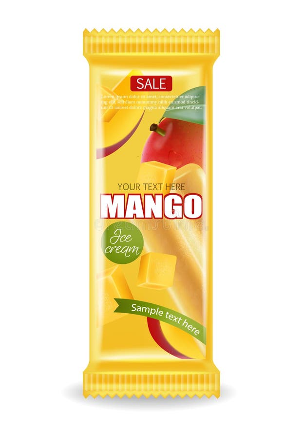 Mango Juice Vector Realistic. Product Placement Mock Up. Pouring Drink ...