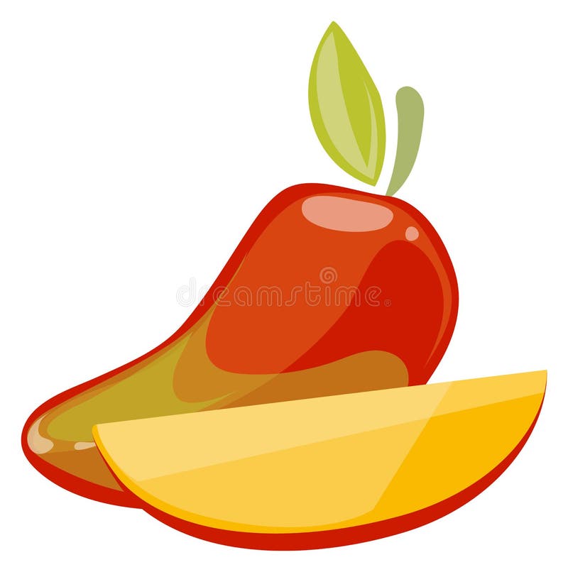 Cartoon Cut Mango Stock Illustrations – 767 Cartoon Cut Mango Stock ...