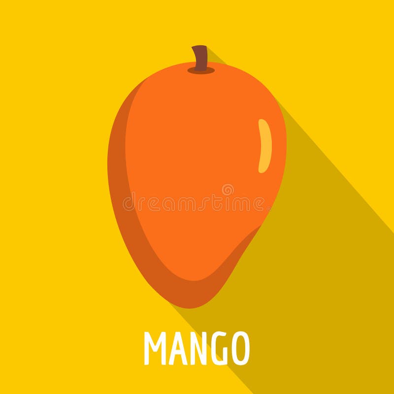 Mango icon, flat style stock illustration. Illustration of icon - 123002095 Mango icon, flat style stock illustration. Illustration of icon - 123002095