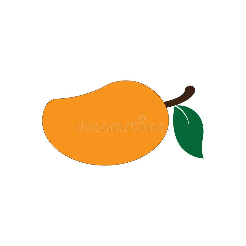 Mango icon stock vector. Illustration of eating, element - 282906487