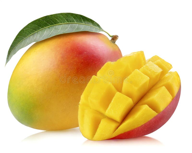 Mango Isolated on Transparent Background Stock Illustration ...