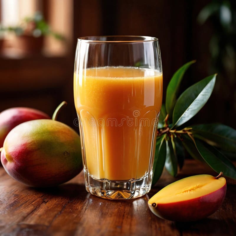 Mango Juice, Fresh Squeezed Mango Fruit Drink, Think Smoothie Nectar ...