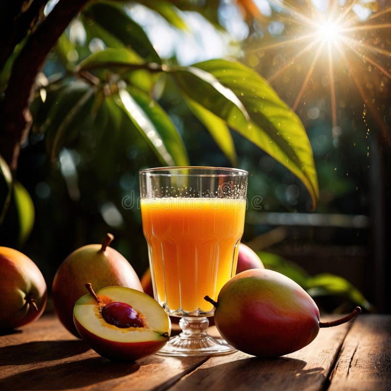 Mango Juice, Fresh Squeezed Mango Fruit Drink, Think Smoothie Nectar ...