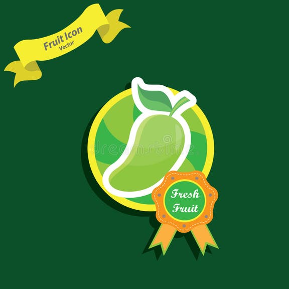 Mango Label. Vector Illustration Decorative Design Stock Vector ...