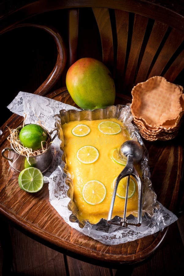 Mango Lime ice stock photo. Image of food, flavour, gourmet - 76229206