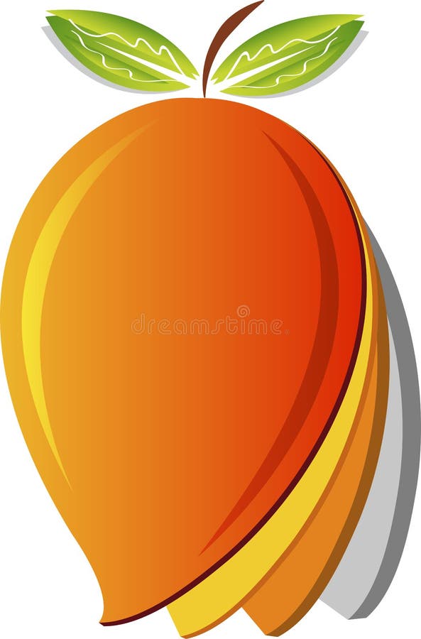 Mango stock vector. Illustration of ecology, comic, drawing - 36168309
