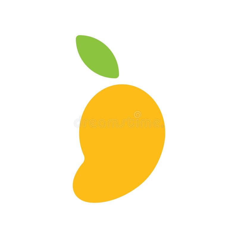 Mango Logo Template Icon stock vector. Illustration of delicious ...