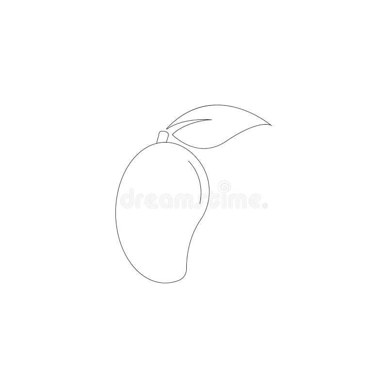 Mango Logo Vektor Icon Temlate Stock Vector - Illustration of temlate ...