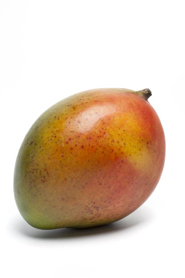 Mango Maturo Fresco Con Tre Colori Fotografia Stock - Immagine di ...