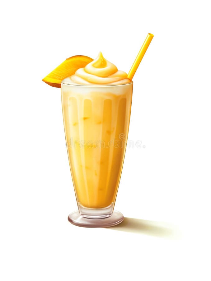 Mango Milkshake Stock Illustrations – 517 Mango Milkshake Stock ...