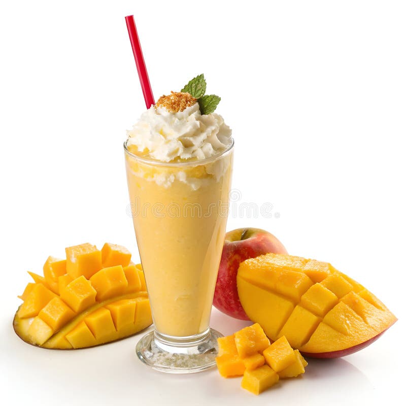 Mango Milkshake Stock Illustrations – 1,577 Mango Milkshake Stock ...