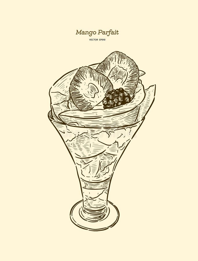 Raspberry Parfait Stock Illustrations – 193 Raspberry Parfait Stock ...