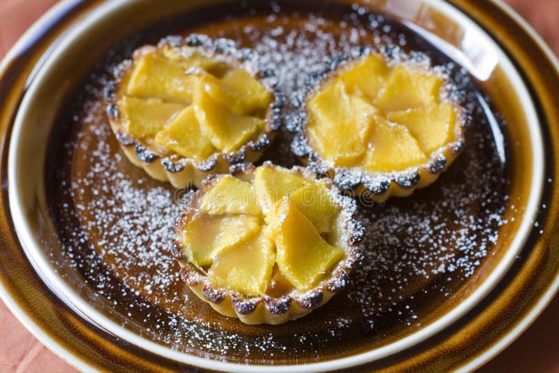 Mango pastry stock photo. Image of plate, slice, layer - 5723690