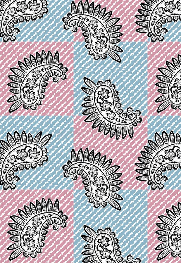 Traditional Indian Mango Motif