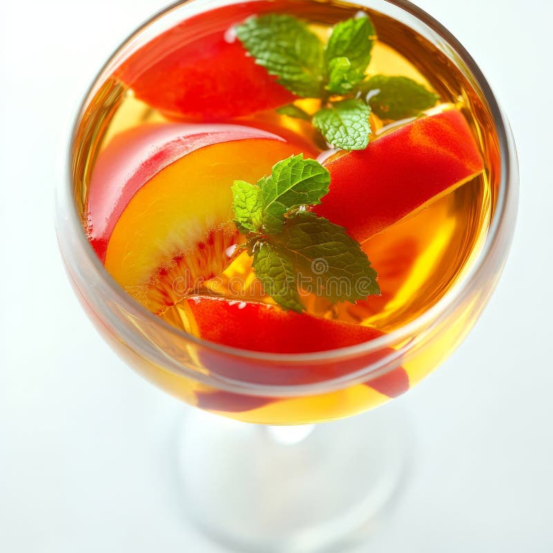 Cocktail in a Transparent Glass Stock Photo - Image of drink, alcoholic ...