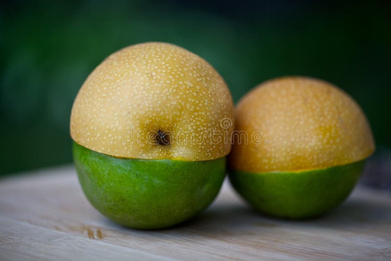 Mango and pear stock image. Image of green, pear, natural - 48776639
