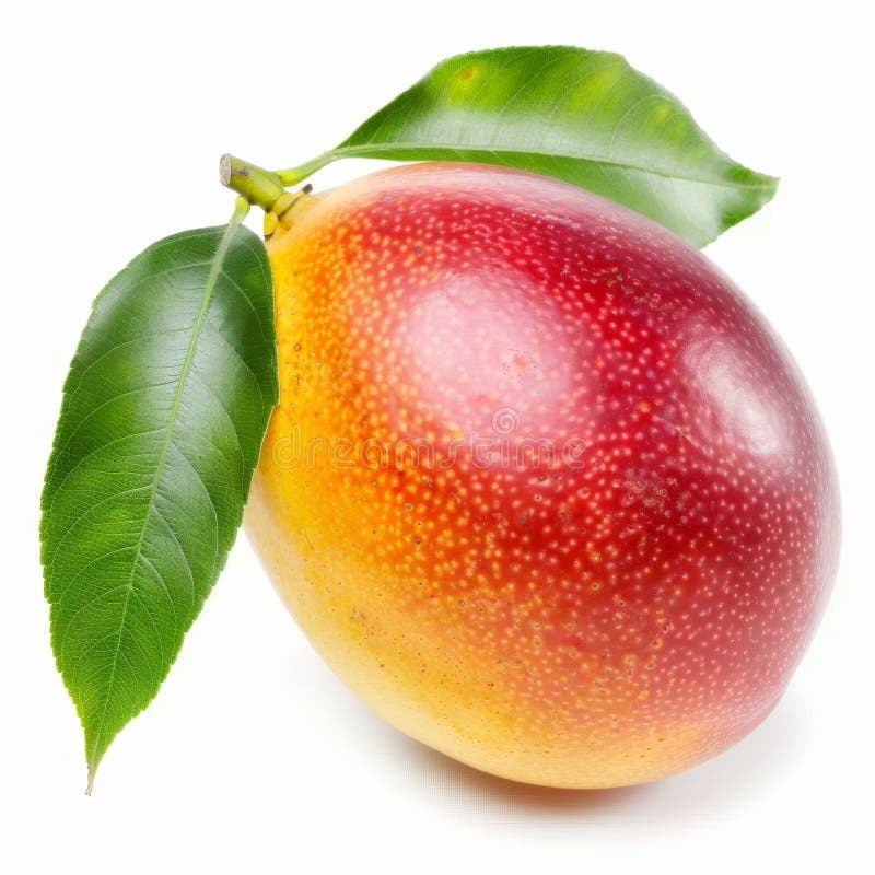 Mango Perfecto Sobre Fondo Blanco Foto de archivo - Imagen de postre ...