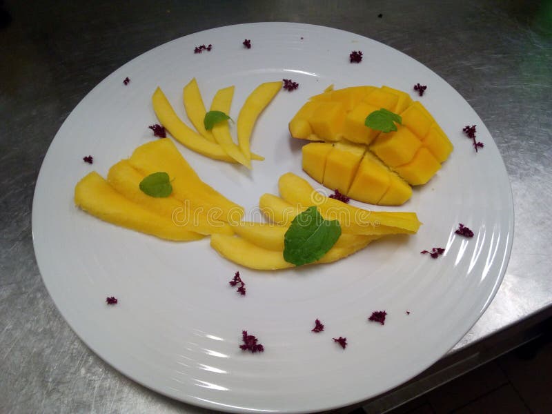 Mango stock photo. Image of deserts, restaurant, food - 82939196