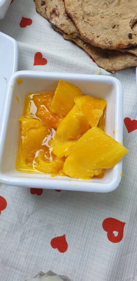 Mango in Pure Cows Oil stock image. Image of ghee, snack - 225666201