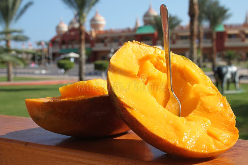 Mangowith Spoon Stock Photos - Free & Royalty-Free Stock Photos from ...