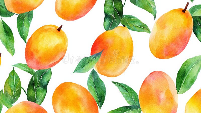 Mango Sago Pudding with Fresh Mango Chunks on a Wooden Tray. a Healthy ...