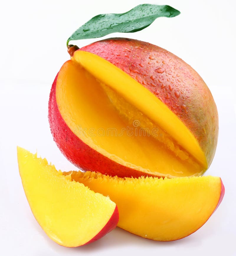 Mango stock photo. Image of tropical, halved, fruit, fresh - 3019282