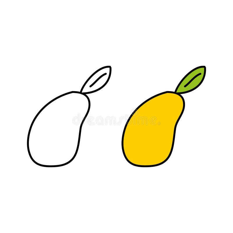 Mango 2 stock vector. Illustration of nature, green - 292260038