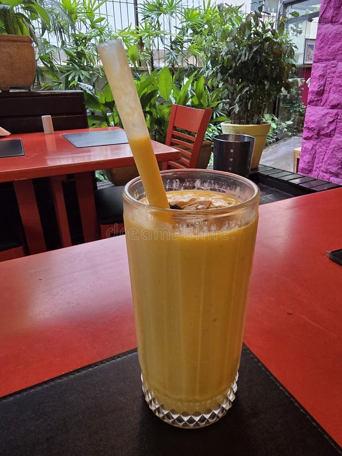 Mango Smoothie Refresh Day Stock Photos - Free & Royalty-Free Stock ...