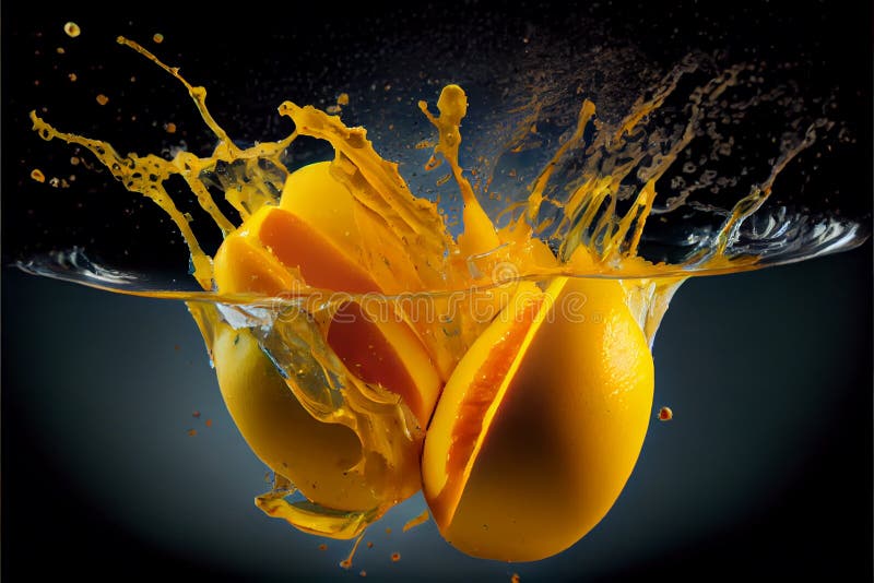 Mango Black Splash Stock Illustrations – 268 Mango Black Splash Stock ...