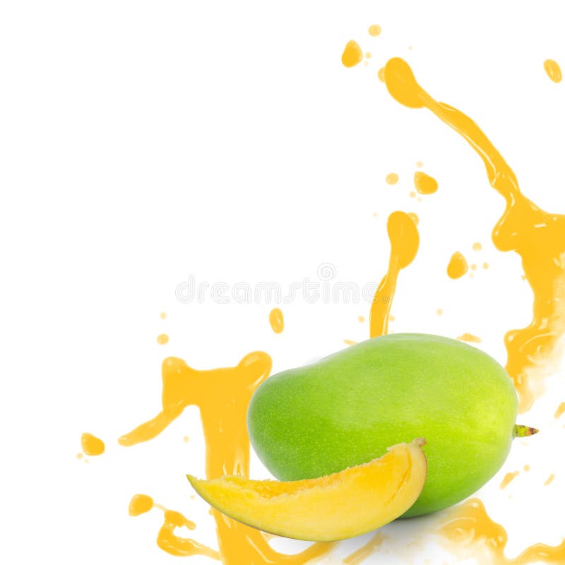 Mango splash stock photo. Image of macro, green, cold - 44252780