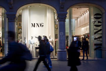 Mango store editorial photo. Image of barcelona, retail - 24193441