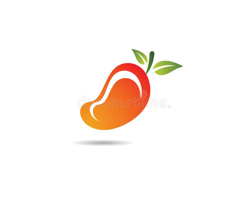 Mango symbol illustration stock vector. Illustration of delicious ...