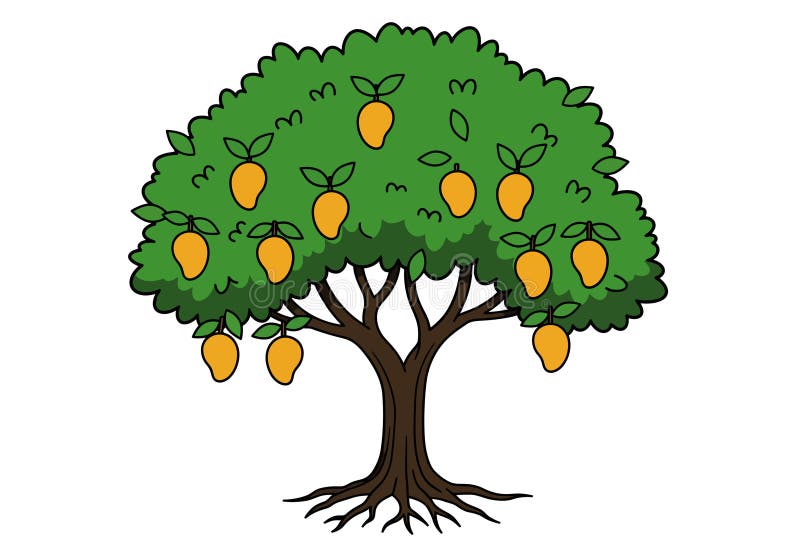 Mango Tree Cartoon 3 Ways To Prune A Mango Tree WikiHow