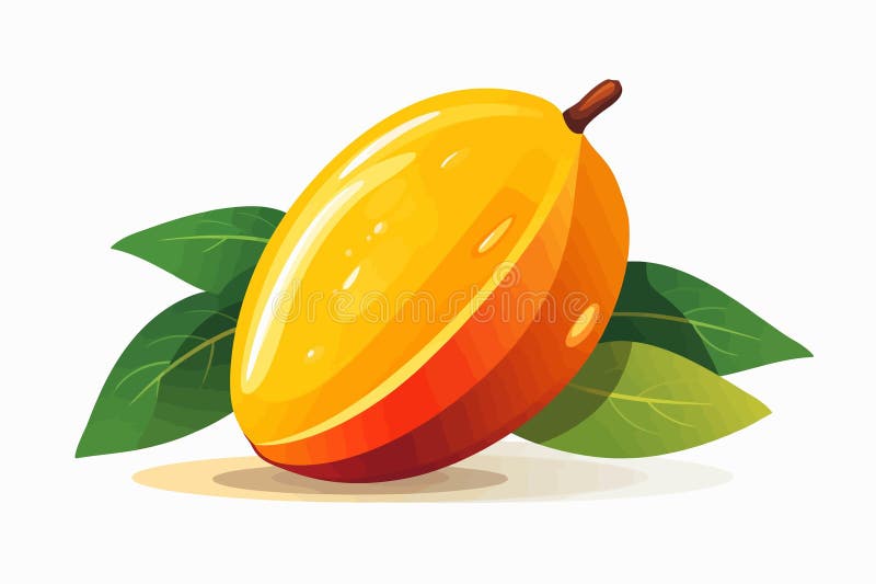Mango Vector Flat Minimalistic Asset Isolated Vector Style Illustration ...
