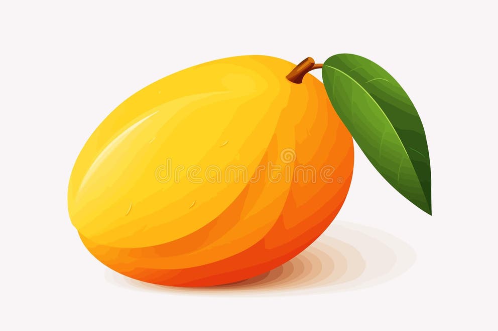 Mango Vector Flat Minimalistic Asset Isolated Vector Style Illustration ...