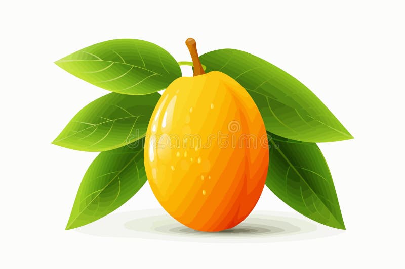Mango Vector Flat Minimalistic Asset Isolated Vector Style Illustration ...