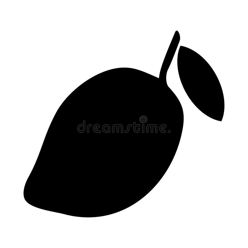 Mango Vector Hand Drawn Style Stock Vector - Illustration of hand, logo ...