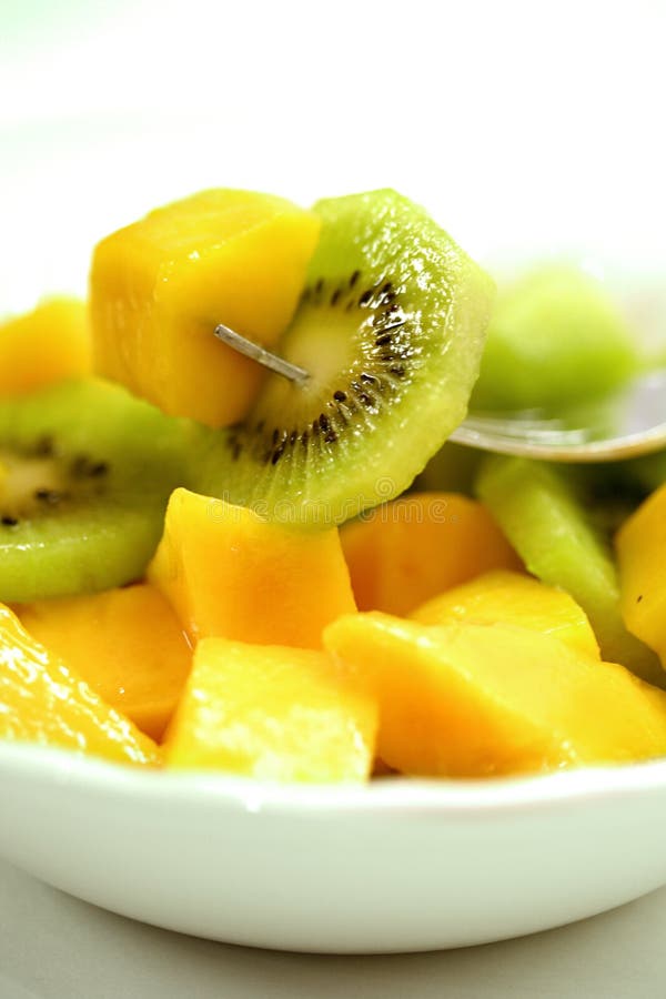 Mango y kiwi foto de archivo. Imagen de alimento, delicioso - 2797962